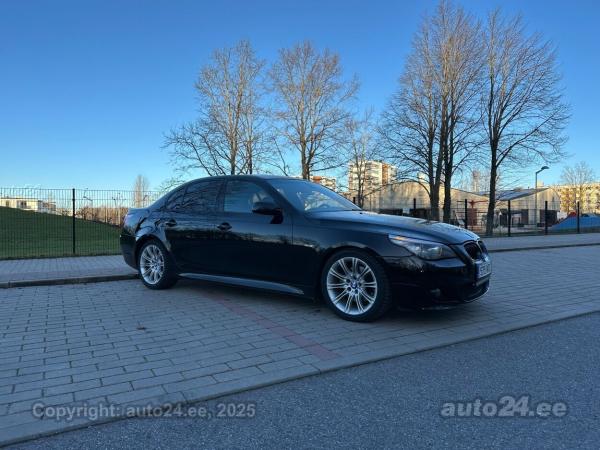 Melns BMW 5 Series 2007 Pērnava, ar dzinēja tilpumu 3.00 L un nobraukumu 325 tūkst. km par 9000 €, foto 1 vietnē AUTOMOTO.COM.LV