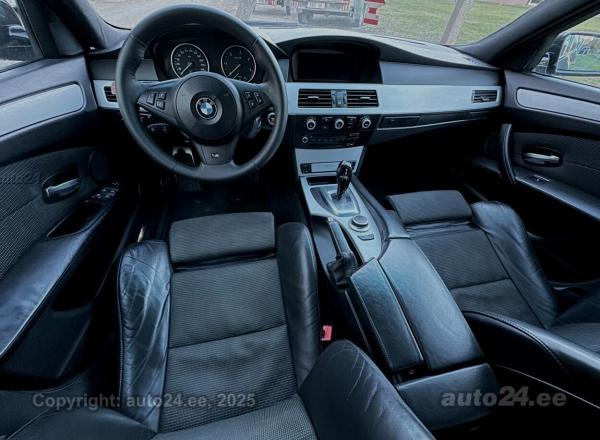 Melns BMW 5 Series 2007 Pērnava, ar dzinēja tilpumu 3.00 L un nobraukumu 325 tūkst. km par 9000 €, foto 8 vietnē AUTOMOTO.COM.LV