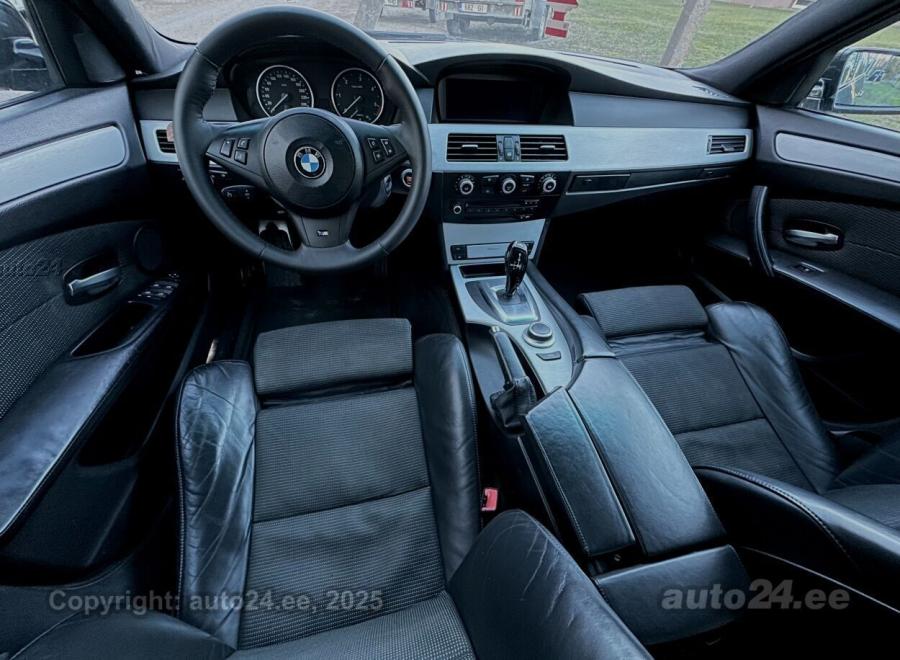 Melns BMW 5 Series 2007 Pērnava, ar dzinēja tilpumu 3.00 L un nobraukumu 325 tūkst. km par 9000 €, foto 8 vietnē AUTOMOTO.COM.LV