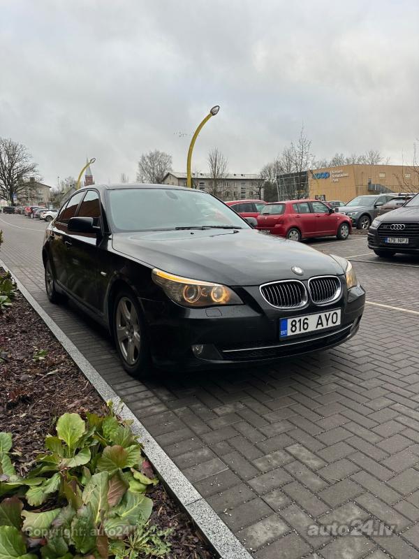 Melns BMW 5 Series 2007 Viljandi, ar dzinēja tilpumu 3.00 L un nobraukumu 240 tūkst. km par 4999 €, foto 3 vietnē AUTOMOTO.COM.LV