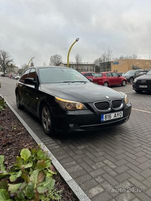 Black BMW 5 Series 2007 in Viljandi, with an engine capacity of 3.00 L and mileage of 240 thousand km for 4999 €, photo 3 on AUTOMOTO.COM.LV