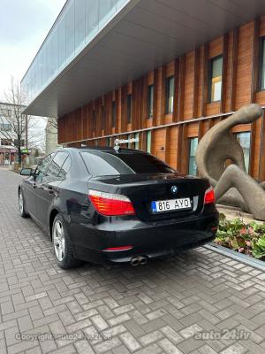 Black BMW 5 Series 2007 in Viljandi, with an engine capacity of 3.00 L and mileage of 240 thousand km for 4999 €, photo 4 on AUTOMOTO.COM.LV