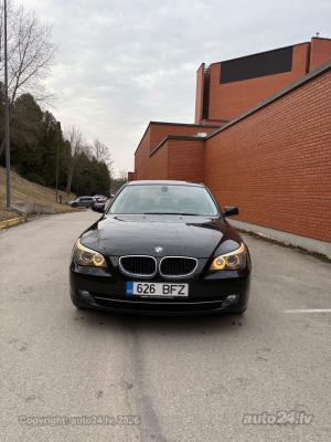 Melns BMW 5 Series 2007 Tallina, ar dzinēja tilpumu 3.00 L un nobraukumu 360 tūkst. km par 5800 €, foto 2 vietnē AUTOMOTO.COM.LV