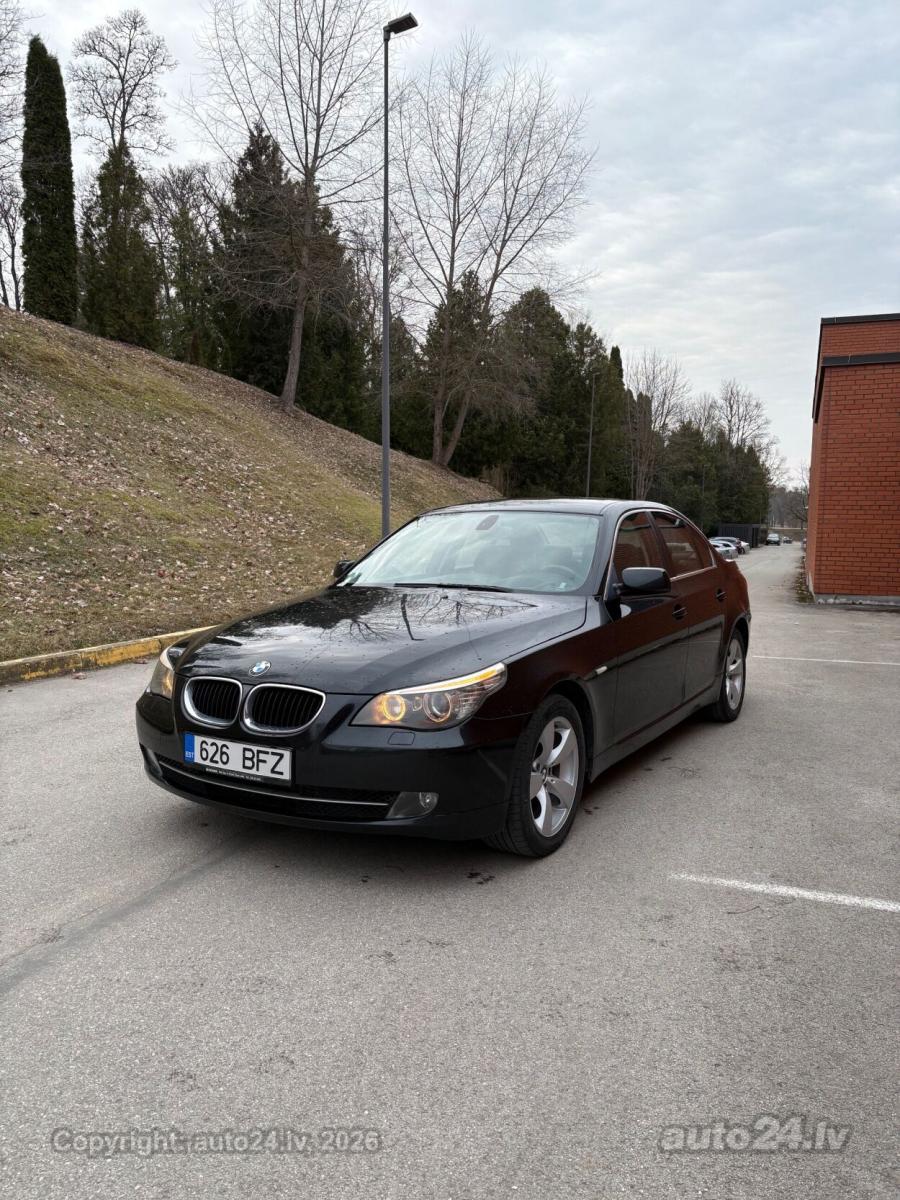 Melns BMW 5 Series 2007 Tallina, ar dzinēja tilpumu 3.00 L un nobraukumu 360 tūkst. km par 5800 €, foto 3 vietnē AUTOMOTO.COM.LV