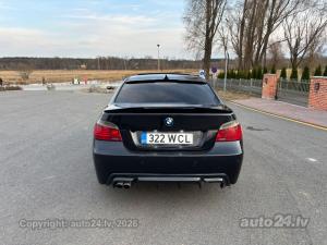 Black BMW 5 Series 2007 in Tartu, with an engine capacity of 3.00 L and mileage of 392 thousand km for 6500 €, photo 4 on AUTOMOTO.COM.LV