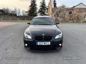 Black BMW 5 Series 2007 in Tartu, with an engine capacity of 3.00 L and mileage of 392 thousand km for 6500 €, photo 8 on AUTOMOTO.COM.LV
