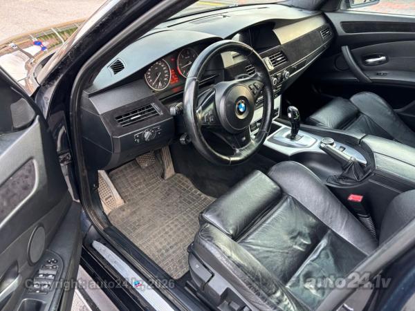 Melns BMW 5 Series 2007 Tartu, ar dzinēja tilpumu 3.00 L un nobraukumu 392 tūkst. km par 6500 €, foto 9 vietnē AUTOMOTO.COM.LV