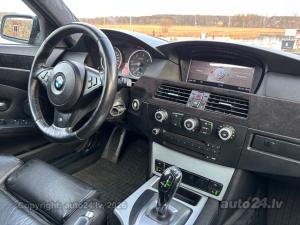 Black BMW 5 Series 2007 in Tartu, with an engine capacity of 3.00 L and mileage of 392 thousand km for 6500 €, photo 15 on AUTOMOTO.COM.LV
