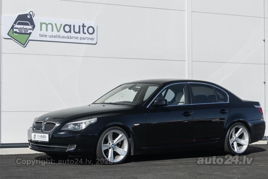 Melns BMW 5 Series 2007 Tallina, ar dzinēja tilpumu 3.00 L un nobraukumu 218 tūkst. km par 6500 €, foto 1 vietnē AUTOMOTO.COM.LV