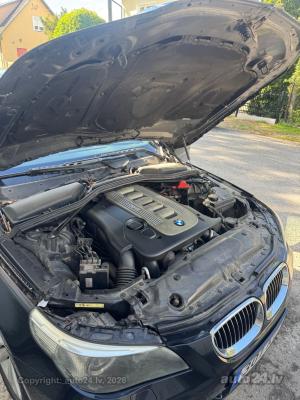 Melns BMW 5 Series 2007 Tallina, ar dzinēja tilpumu 2.50 L un nobraukumu 301 tūkst. km par 3499 €, foto 11 vietnē AUTOMOTO.COM.LV