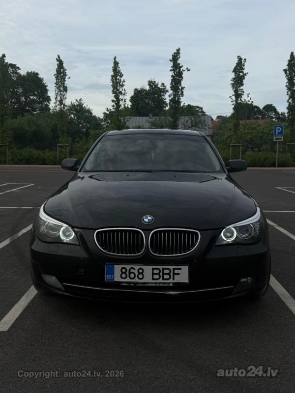 Black BMW 5 Series 2007 in Tallinn, with an engine capacity of 3.00 L and mileage of 685 thousand km for 3500 €, photo 1 on AUTOMOTO.COM.LV