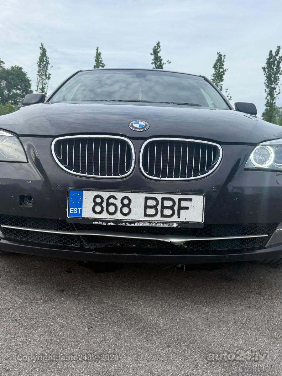 Black BMW 5 Series 2007 in Tallinn, with an engine capacity of 3.00 L and mileage of 685 thousand km for 3500 €, photo 6 on AUTOMOTO.COM.LV