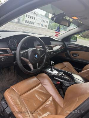 Black BMW 5 Series 2007 in Tallinn, with an engine capacity of 3.00 L and mileage of 685 thousand km for 3500 €, photo 9 on AUTOMOTO.COM.LV