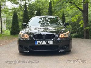 Black BMW 5 Series 2007 in Tallinn, with an engine capacity of 3.00 L and mileage of 263 thousand km for 7999 €, photo  on AUTOMOTO.COM.LV