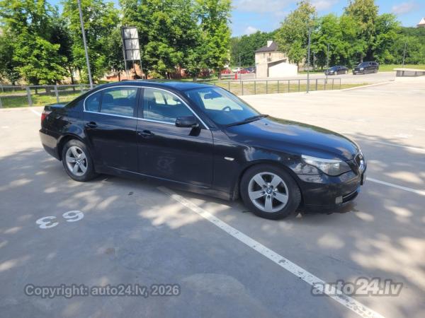 Черный БМВ 5 Серия 2007 в Нарва, объемом двигателя 2.50 л и пробегом 273 тыс. км за 1600 €, фото 1 на AUTOMOTO.COM.LV
