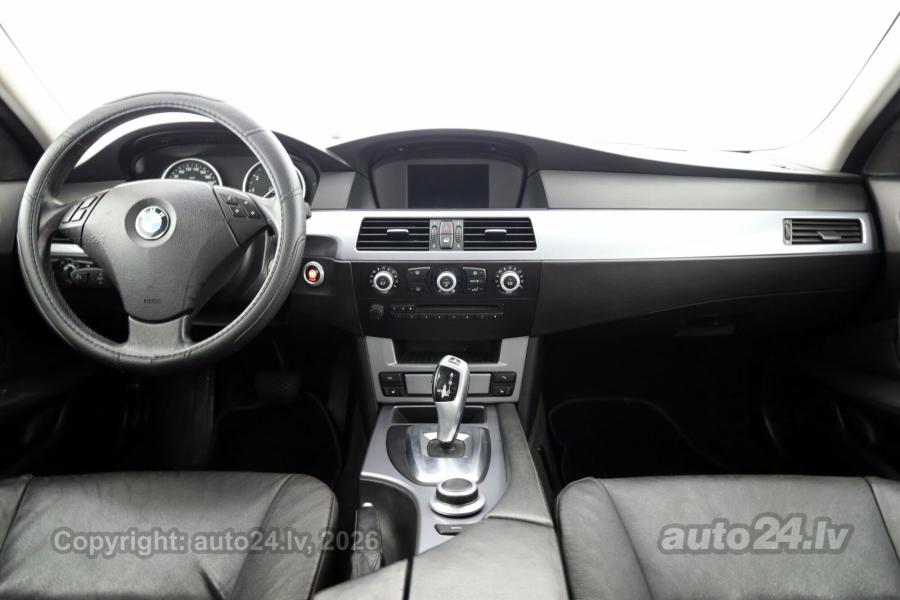 Melns BMW 5 Series 2007 Tallina, ar dzinēja tilpumu 2.50 L un nobraukumu 273 tūkst. km par 1699 €, foto 6 vietnē AUTOMOTO.COM.LV