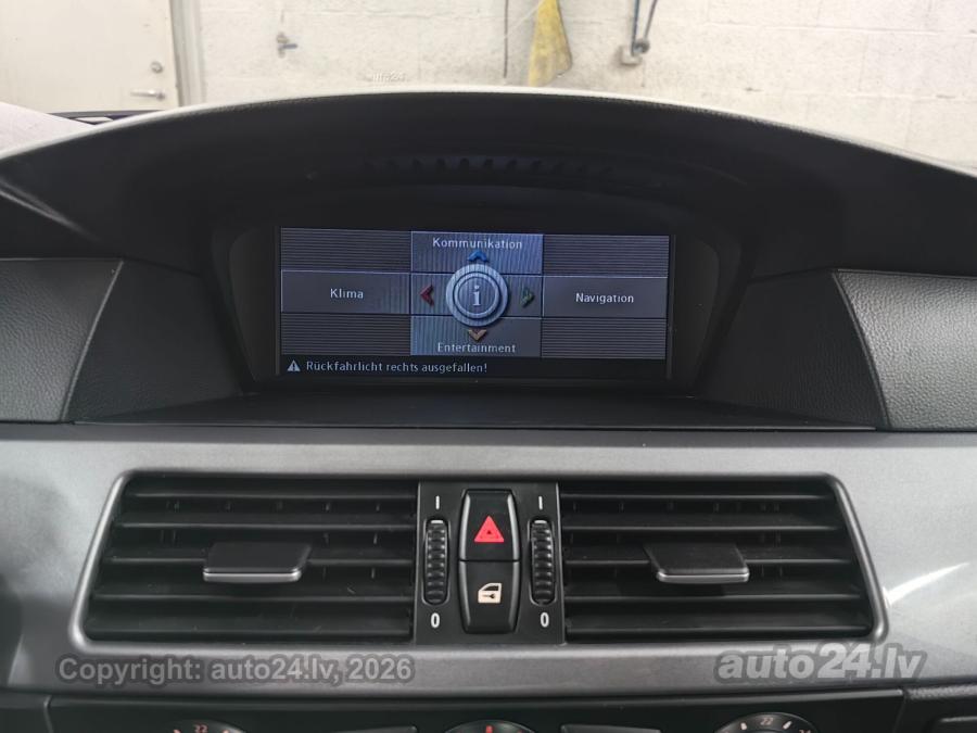Melns BMW 5 Series 2007 Viljandi, ar dzinēja tilpumu 3.00 L un nobraukumu 227 tūkst. km par 5990 €, foto 9 vietnē AUTOMOTO.COM.LV