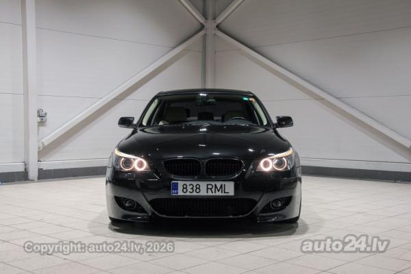 BMW 5 Series 2007 in Tallinn on AUTOMOTO.COM.LV Black BMW 5 Series 2007 in Tallinn, with an engine capacity of 3.00 L and mileage of 265 thousand km for 5800 €, photo 3 on AUTOMOTO.COM.LV