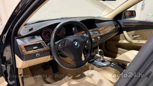 Black BMW 5 Series 2007 in Tallinn, with an engine capacity of 3.00 L and mileage of 265 thousand km for 5800 €, photo 11 on AUTOMOTO.COM.LV