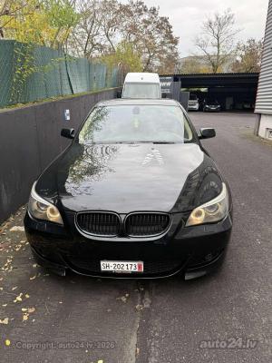 Black BMW 5 Series 2007 in Tallinn, with an engine capacity of 3.00 L and mileage of 265 thousand km for 5800 €, photo 18 on AUTOMOTO.COM.LV