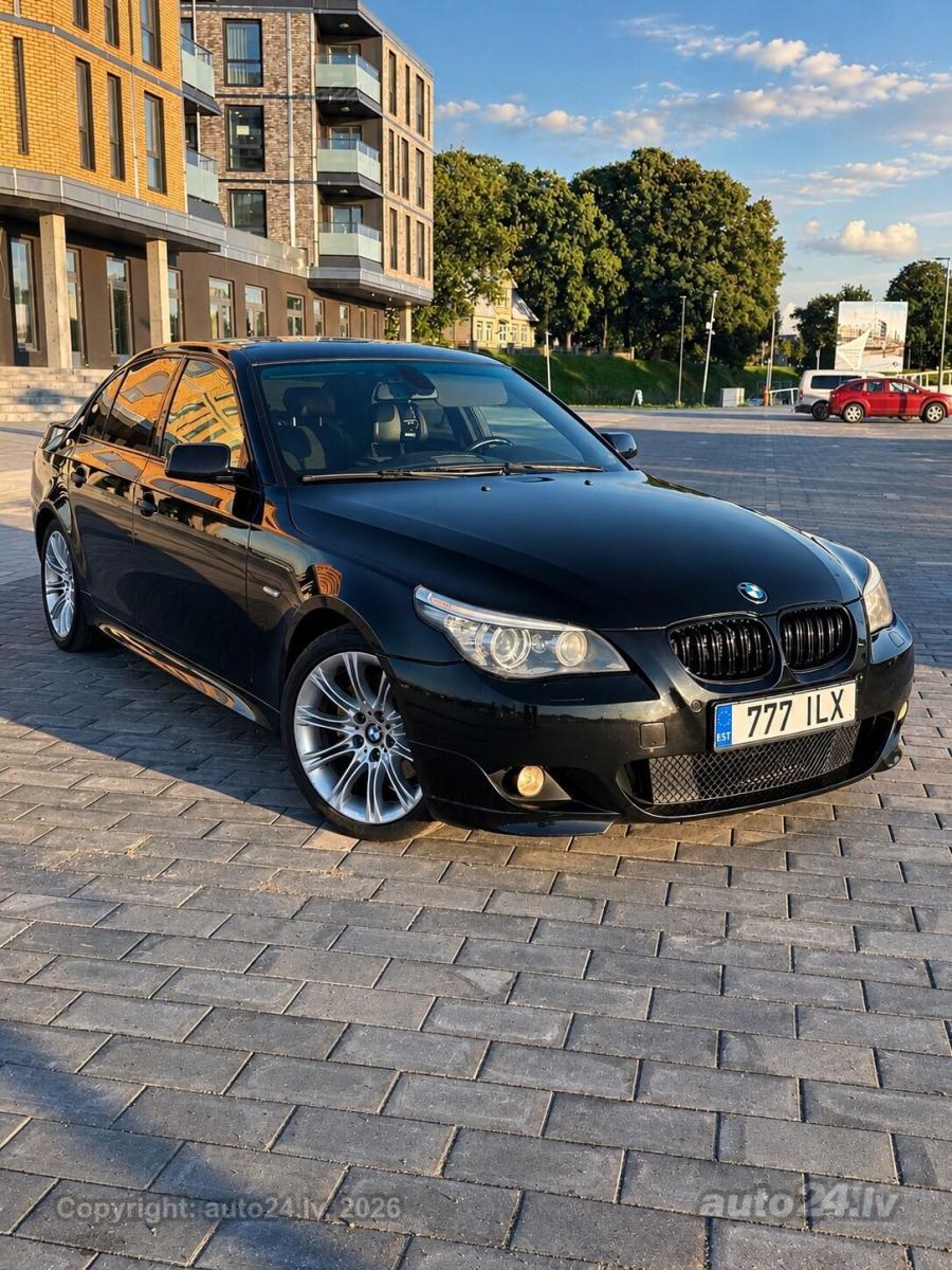 Melns BMW 5 Series 2007 Tallina, ar dzinēja tilpumu 3.00 L un nobraukumu 353 tūkst. km par 6500 €, foto 3 vietnē AUTOMOTO.COM.LV