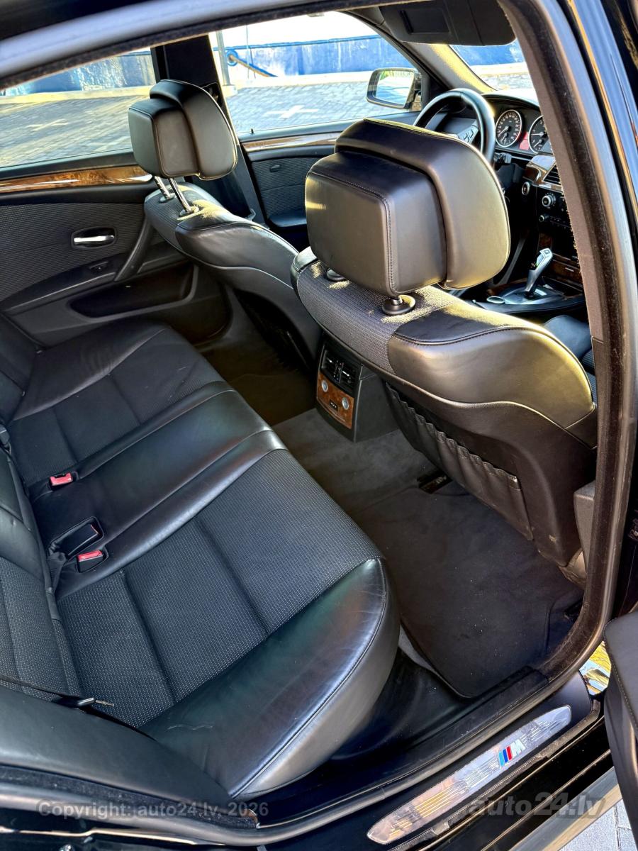 Melns BMW 5 Series 2007 Tallina, ar dzinēja tilpumu 3.00 L un nobraukumu 353 tūkst. km par 6500 €, foto 9 vietnē AUTOMOTO.COM.LV