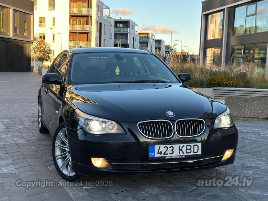 Черный БМВ 5 Серия 2007 в Таллин, объемом двигателя 3.00 л и пробегом 324 тыс. км за 5499 €, фото 5 на AUTOMOTO.COM.LV