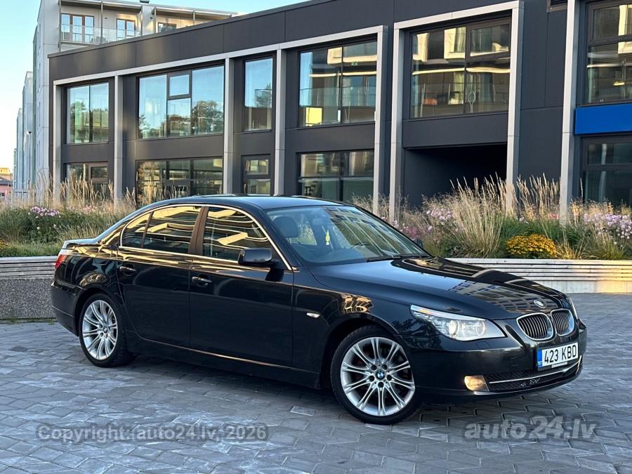 Черный БМВ 5 Серия 2007 в Таллин, объемом двигателя 3.00 л и пробегом 324 тыс. км за 5499 €, фото 6 на AUTOMOTO.COM.LV