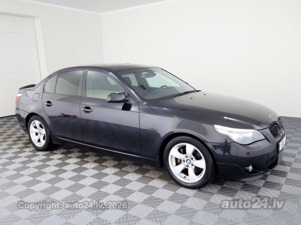 Melns BMW 5 Series 2007 Tallina, ar dzinēja tilpumu 2.50 L un nobraukumu 356 tūkst. km par 3999 €, foto 1 vietnē AUTOMOTO.COM.LV