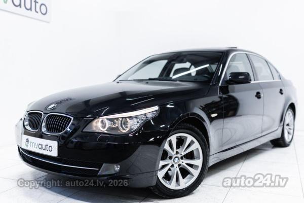 Melns BMW 5 Series 2008 Tallina, ar dzinēja tilpumu 3.00 L un nobraukumu 279 tūkst. km par 5990 €, foto 3 vietnē AUTOMOTO.COM.LV