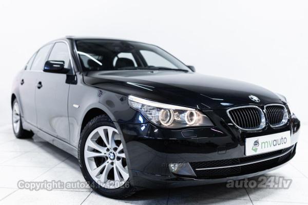 Melns BMW 5 Series 2008 Tallina, ar dzinēja tilpumu 3.00 L un nobraukumu 279 tūkst. km par 5990 €, foto 5 vietnē AUTOMOTO.COM.LV