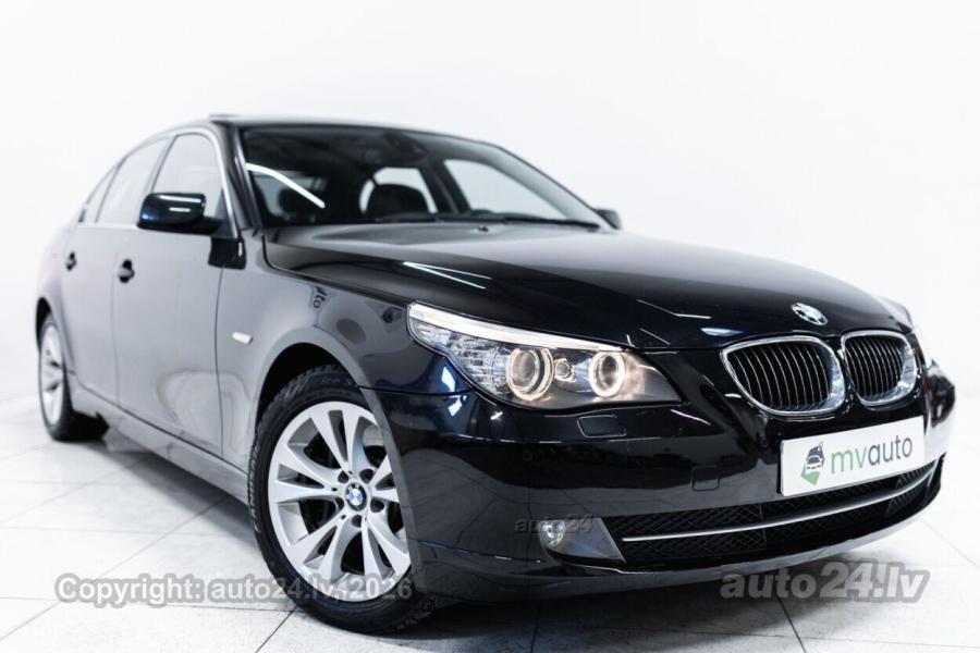 Melns BMW 5 Series 2008 Tallina, ar dzinēja tilpumu 3.00 L un nobraukumu 279 tūkst. km par 5990 €, foto 5 vietnē AUTOMOTO.COM.LV