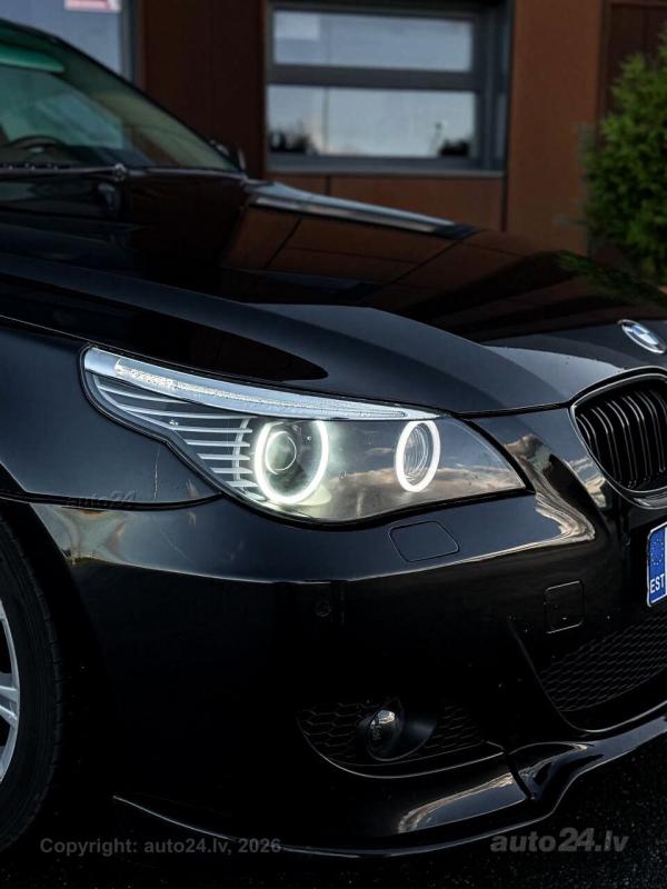 Melns BMW 5 Series 2008 Tallina, ar dzinēja tilpumu 3.00 L un nobraukumu 415 tūkst. km par 7500 €, foto 7 vietnē AUTOMOTO.COM.LV