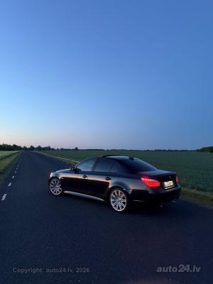 Black BMW 5 Series 2008 in Tallinn, with an engine capacity of 3.00 L and mileage of 360 thousand km for 8000 €, photo  on AUTOMOTO.COM.LV