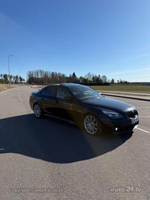 Melns BMW 5 Series 2008 Tallina, ar dzinēja tilpumu 3.00 L un nobraukumu 360 tūkst. km par 8000 €, foto 4 vietnē AUTOMOTO.COM.LV