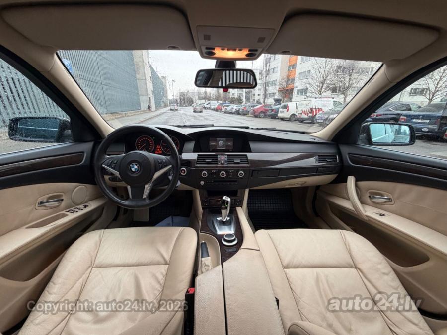 Melns BMW 5 Series 2008 Tallina, ar dzinēja tilpumu 2.00 L un nobraukumu 329 tūkst. km par 3499 €, foto 8 vietnē AUTOMOTO.COM.LV