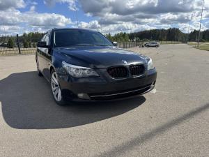 Melns BMW 5 Series 2008 Šilalė, ar dzinēja tilpumu 3.00 L un nobraukumu 395 tūkst. km par 4900 €, foto  vietnē AUTOMOTO.COM.LV