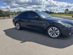 Black BMW 5 Series 2008 in Silale, with an engine capacity of 3.00 L and mileage of 395 thousand km for 4900 €, photo 6 on AUTOMOTO.COM.LV