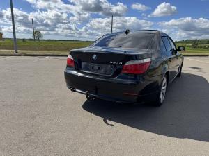 Black BMW 5 Series 2008 in Silale, with an engine capacity of 3.00 L and mileage of 395 thousand km for 4900 €, photo 7 on AUTOMOTO.COM.LV