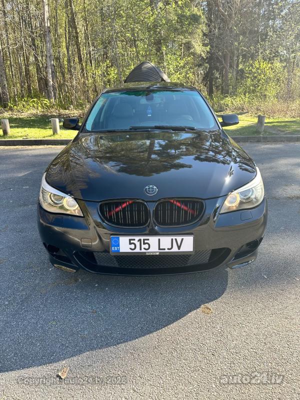 Black BMW 5 Series 2008 in Parnu, with an engine capacity of 3.00 L and mileage of 134 thousand km for 8500 €, photo 3 on AUTOMOTO.COM.LV