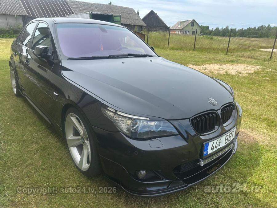 Melns BMW 5 Series 2008 Jehvi, ar dzinēja tilpumu 3.00 L un nobraukumu 278 tūkst. km par 10000 €, foto 7 vietnē AUTOMOTO.COM.LV