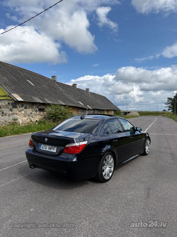 Black BMW 5 Series 2008 in Tallinn, with an engine capacity of 3.00 L and mileage of 370 thousand km for 7500 €, photo 3 on AUTOMOTO.COM.LV