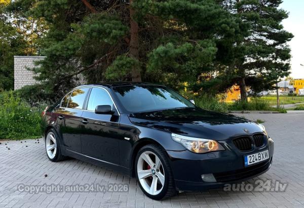 Melns BMW 5 Series 2008 Tartu, ar dzinēja tilpumu 3.00 L un nobraukumu 405 tūkst. km par 5500 €, foto 2 vietnē AUTOMOTO.COM.LV