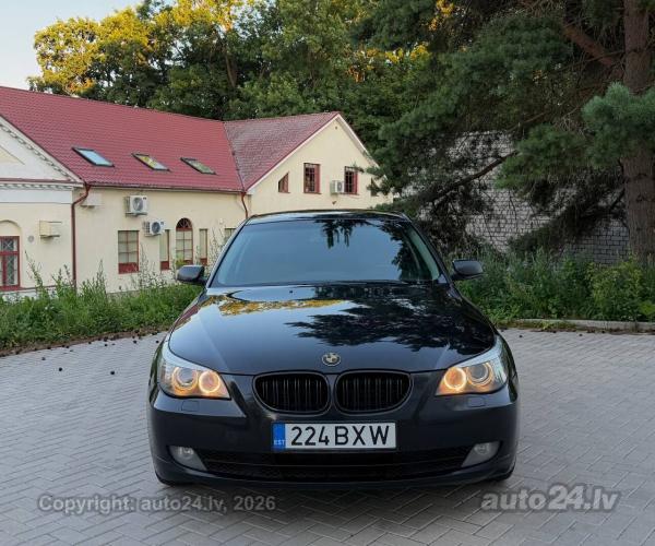 Melns BMW 5 Series 2008 Tartu, ar dzinēja tilpumu 3.00 L un nobraukumu 405 tūkst. km par 5500 €, foto 5 vietnē AUTOMOTO.COM.LV