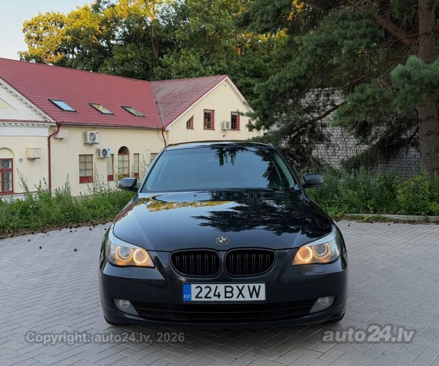 Черный БМВ 5 Серия 2008 в Тарту, объемом двигателя 3.00 л и пробегом 405 тыс. км за 5500 €, фото 6 на AUTOMOTO.COM.LV