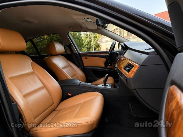 Melns BMW 5 Series 2008 Tartu, ar dzinēja tilpumu 3.00 L un nobraukumu 405 tūkst. km par 5500 €, foto 8 vietnē AUTOMOTO.COM.LV