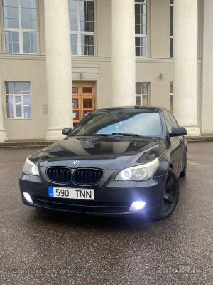 Black BMW 5 Series 2009 in Tallinn, with an engine capacity of 3.00 L and mileage of 321 thousand km for 7000 €, photo  on AUTOMOTO.COM.LV