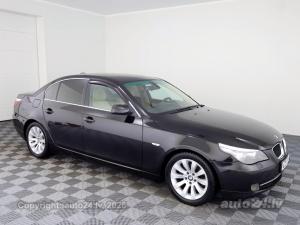 Melns BMW 5 Series 2009 Tallina, ar dzinēja tilpumu 2.00 L un nobraukumu 575 tūkst. km par 2799 €, foto  vietnē AUTOMOTO.COM.LV