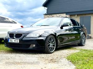 Black BMW 5 Series 2009 in Tallinn, with an engine capacity of 2.00 L and mileage of 324 thousand km for 5500 €, photo  on AUTOMOTO.COM.LV