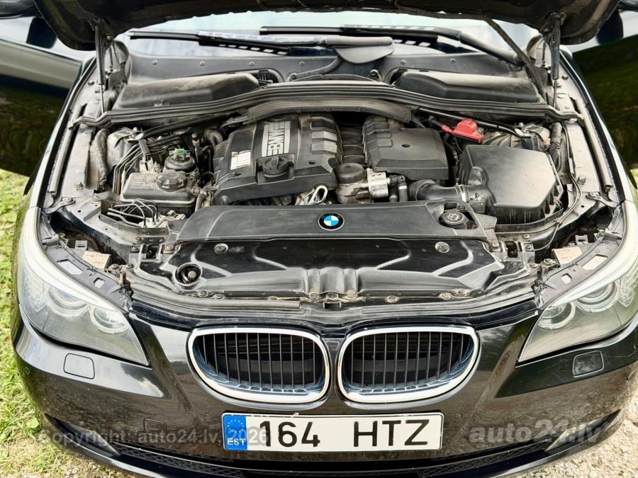 Melns BMW 5 Series 2009 Tallina, ar dzinēja tilpumu 2.00 L un nobraukumu 324 tūkst. km par 5500 €, foto 15 vietnē AUTOMOTO.COM.LV